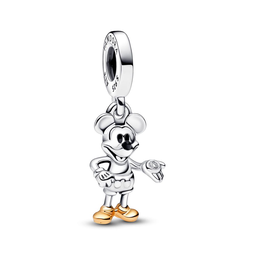 Disney 100th pandantiv suspendat Mickey Mouse cu diamant realizat în ...