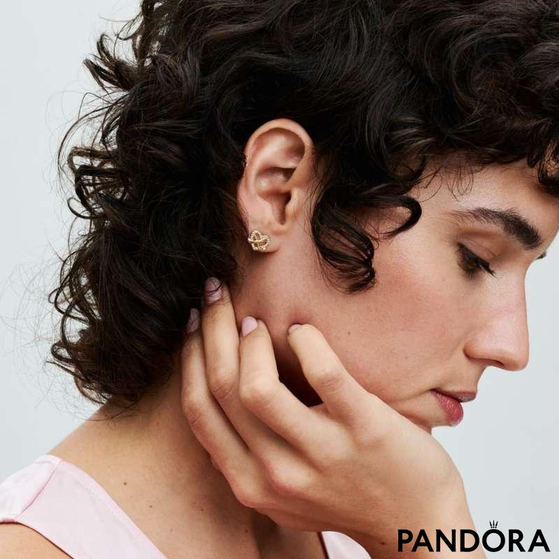 Cerceii fără știft „Inima strălucitoare cu simbol al infinitului ...