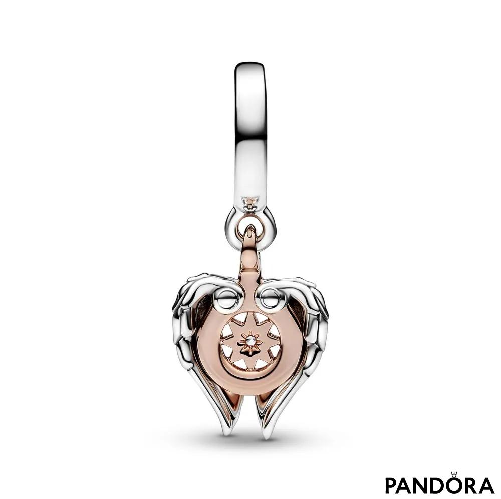 Talisman de tip pandantiv celest cu aripi de înger și busolă | Site-ul ...