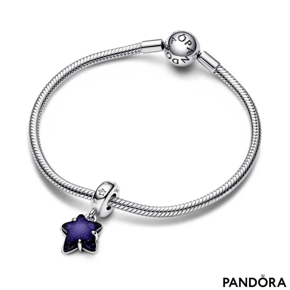 Шарм-подвеска из муранского стекла «Звезда небесной галактики» | Site ...