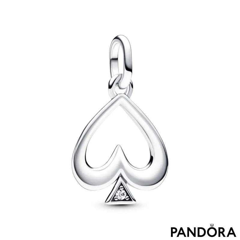 Talisman medalion Inimă neagră Pandora ME | Site-ul oficial al ...