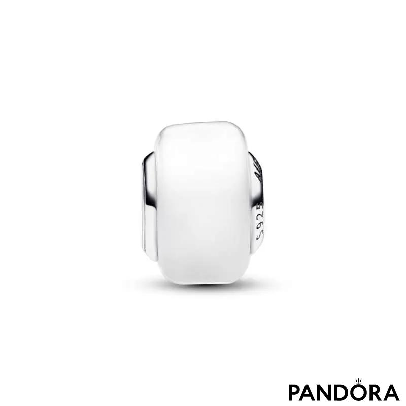 Mini talisman din sticlă de Murano alb | Site-ul oficial al ...